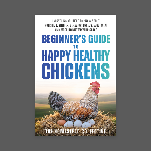 Designs | Backyard Chicken book | Book cover contest