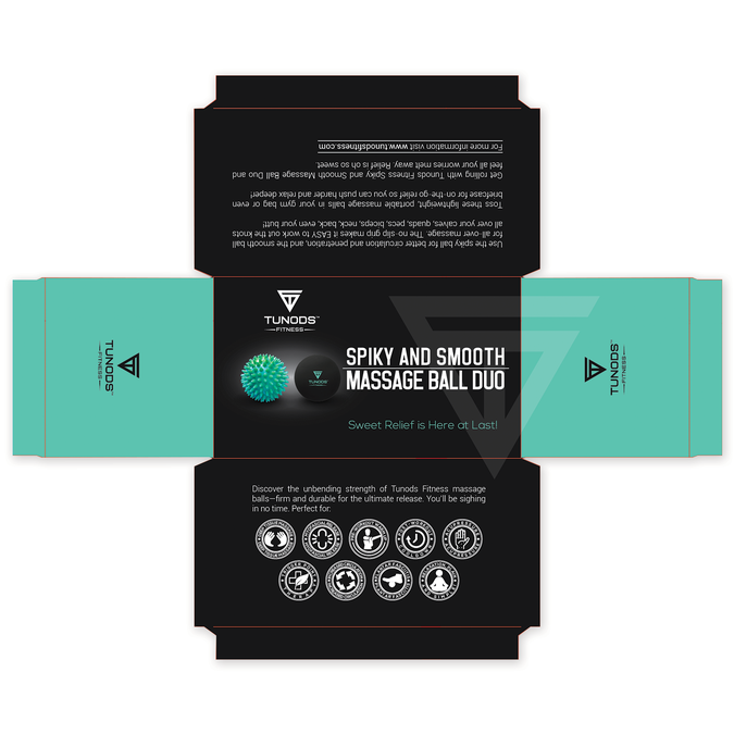 Create packaging for a double massage ball pack ! plus more packs to ...