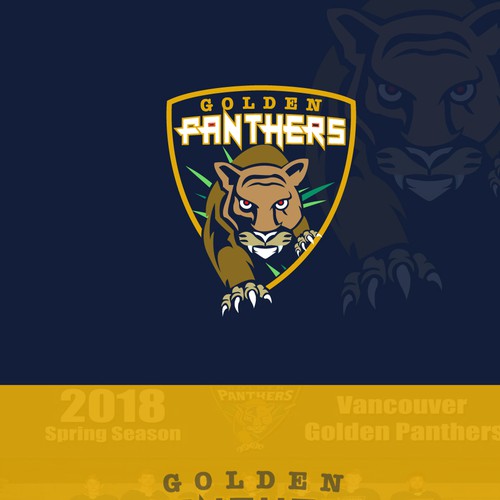 Vancouver Golden Panthers | Logo design contest