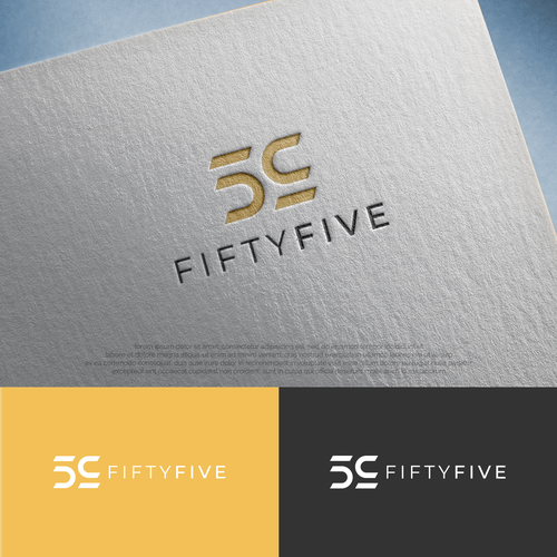 Designs | Skyrise designs: elevate the „fiftyfive“ logo | Logo design ...