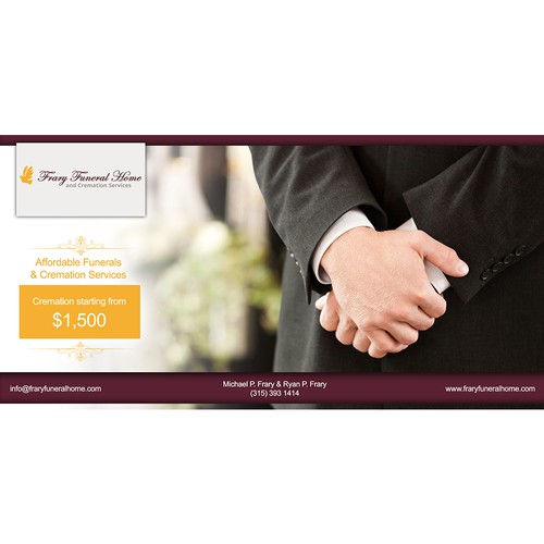 Funeral Home Billboard Design | Signage contest