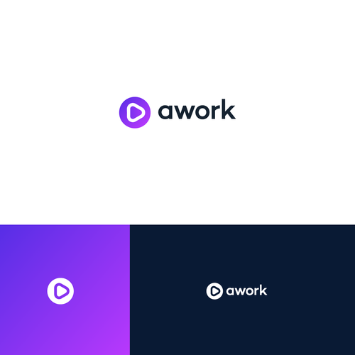 Designs | New logo for AI-based productivity software "awork" | Logo ...
