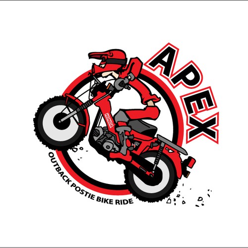 Logo for Charity Fundraiser on Honda CT110 "Postie" Bikes | Logo design ...