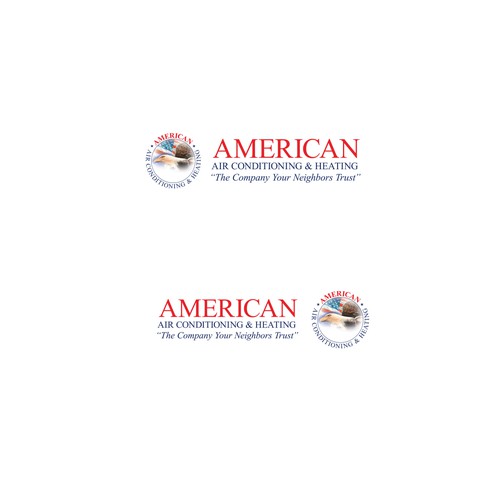 American Air Conditioning & Heating Logo redesign | Logo & brand ...