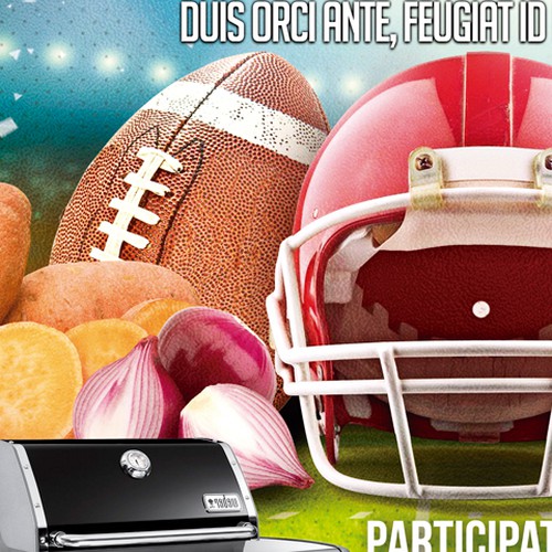 Designs | Design Promo Flyer that incorporates a football kickoff theme ...