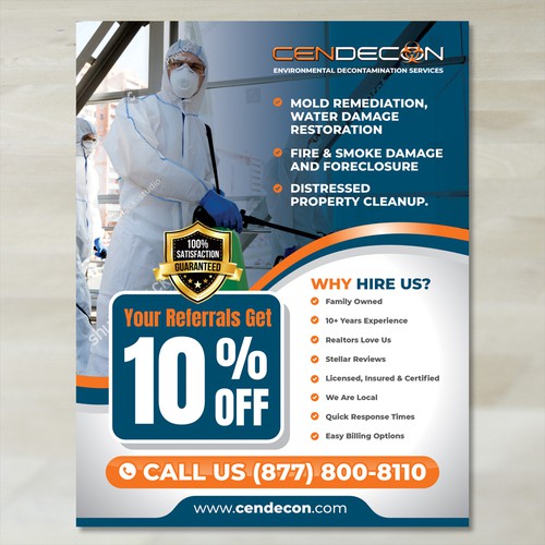 Designs | Mold remediation flyer to appeal to realtors & property ...