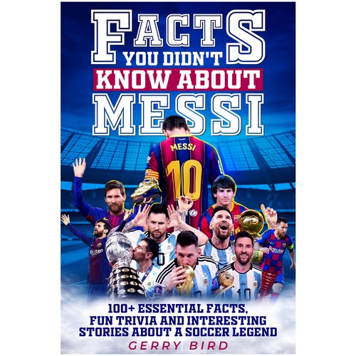 Designs | Soccer Facts Book Cover for Kids 8-12 | Book cover contest