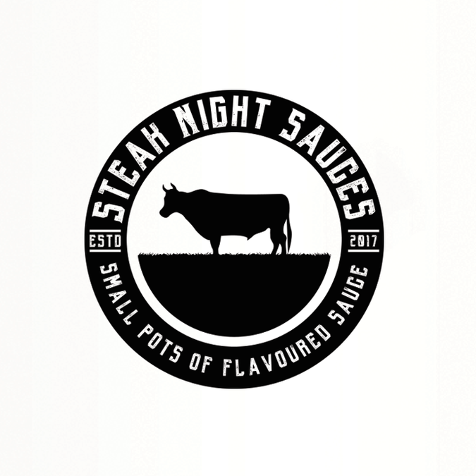 Design a food packaging logo for Steak Night Sauces | Logo design contest