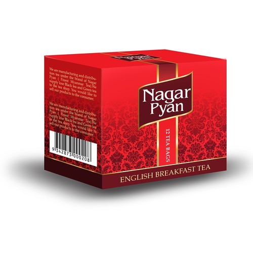 Imagination of your tea packaging design for Nagar Pyan | Product ...