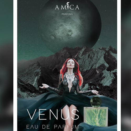 Designs | Female Luxury perfume “Venus” - Design for window showcards ...