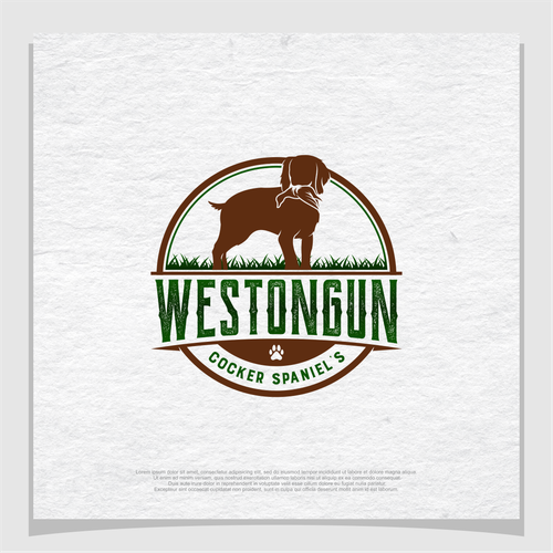 Designs | Design a Gundog logo for a working Cocker Spaniel ...
