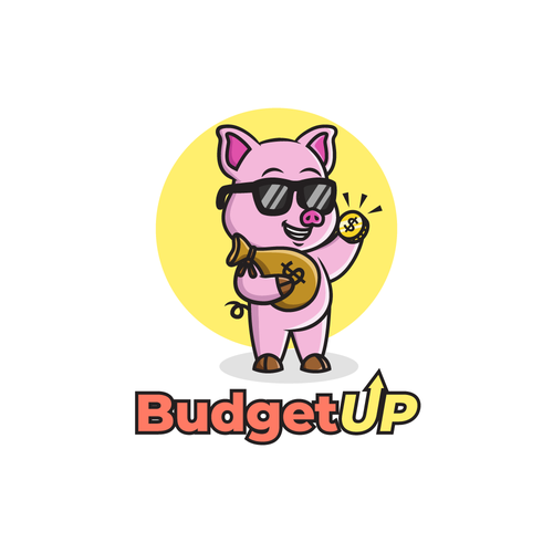Designs | Logo for fun and colourful budget application | Logo design ...
