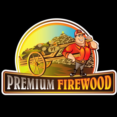 Create a eye catching logo for our firewood business | Logo design contest