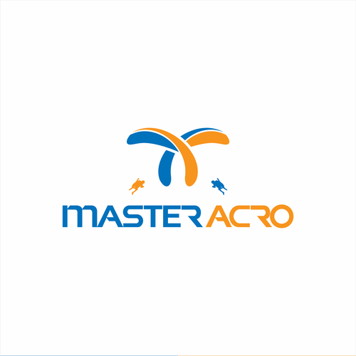 MASTER ACRO - logo for tutorial aerobatics paragliding project | Logo ...