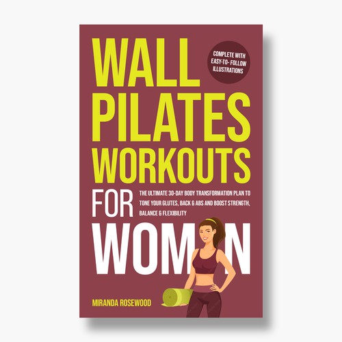 Designs | Top Notch Cover for Fitness Book | Book cover contest