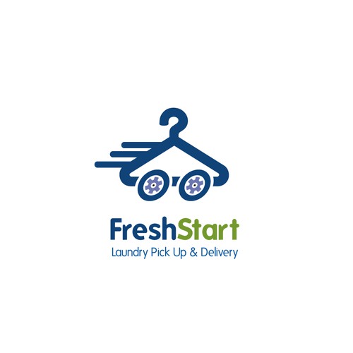 Wash Fold Pick Up Delivery Laundry Service Like Green And Purple