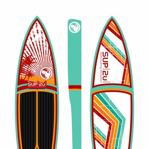 SUP-2u Paddleboard Co. needs a new clothing or merchandise design ...