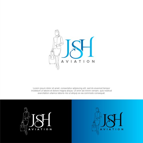 Designs | Sophisticated Logo for a Corporate Flight Attendant | Logo ...