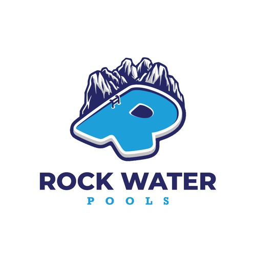 Designs | Rock Water Pools Logo Designs | Logo design contest
