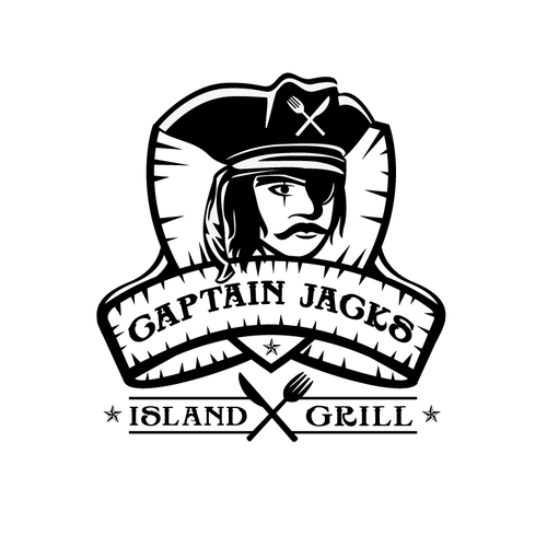logo for Capt Jacks Island Grill | Logo design contest