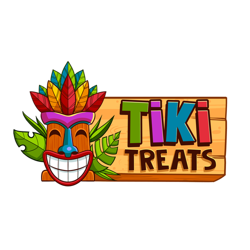 Designs | Fun tropical themed logo for a snack & treats business | Logo ...