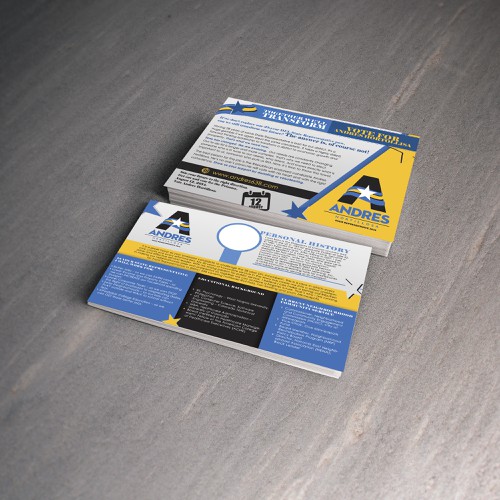 Design an award-winning postcard for a political candidate | Postcard ...