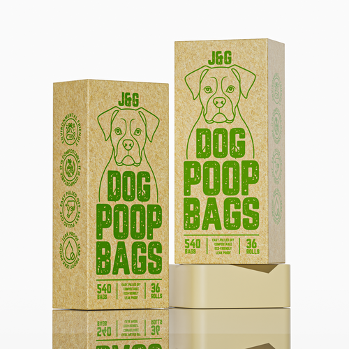 Designs | Dog poop bag packaging design | Product packaging contest