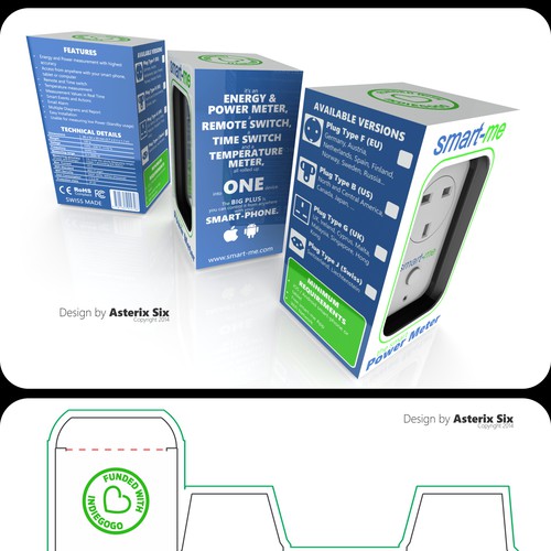 Packing design for innovative WiFi smart-plug | Product packaging contest