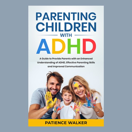Designs | Eye popping cover for ADHD book | Book cover contest