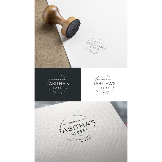 Trendy new store, Tabitha's Closet, needs a classy logo! | Logo design ...