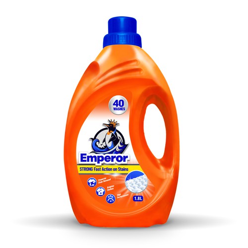 Designs | Label design for liquid detergent brand | Product packaging ...