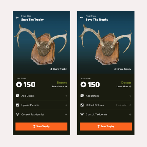 Designs | Trophy Locker App Design | App design contest