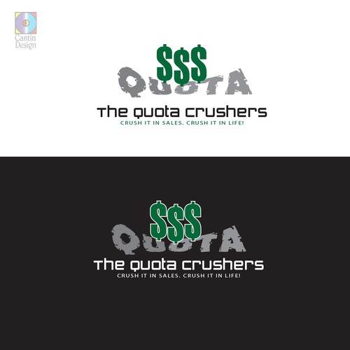 Design a powerful logo for The Quota Crusher! | Logo design contest