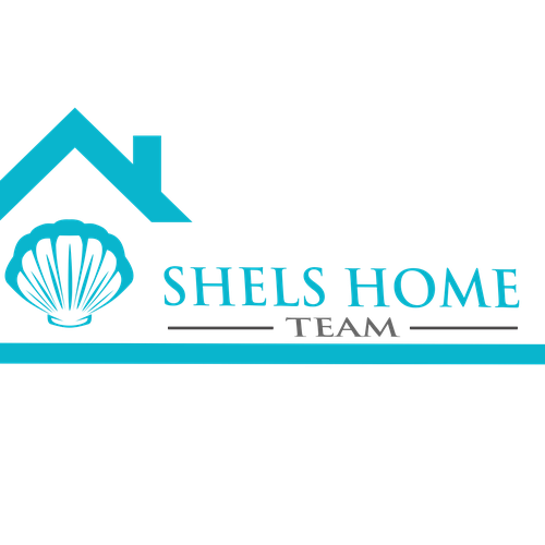 Real estate logo with a sea shell theme. | Logo design contest