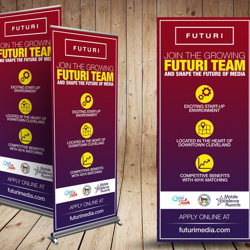 Easy Project - Create stand-up banner for College Recruitment Fair ...