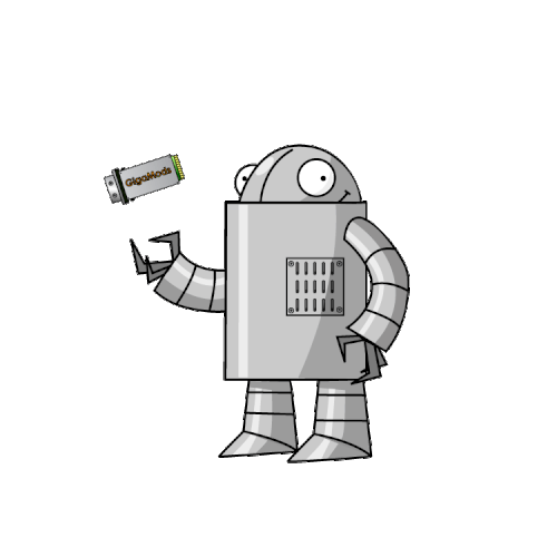 Clean, Branded "Robot" Themed Logo for Technology e-Tailer | Logo ...