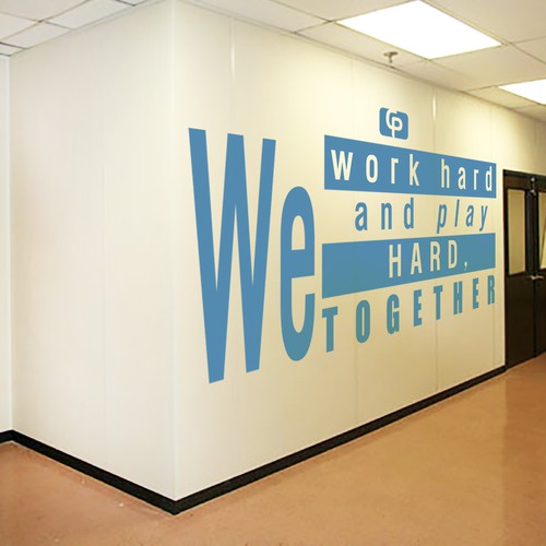 Make our Core Value statements into Wall Art designs! | Poster contest