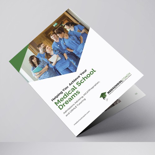 Create an awesome winning brochure for a medical education company ...
