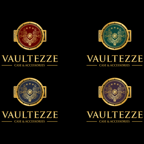 Classy brand logo with a touch of luxury to help launch the Vaultezze ...