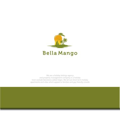 "Bella Mango" - the ultimate vacation spot in the Bahamas | Logo design ...