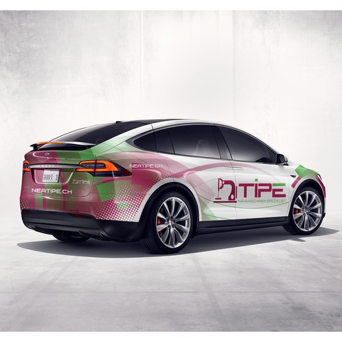 Tesla X Design Competition | Car, truck or van wrap contest