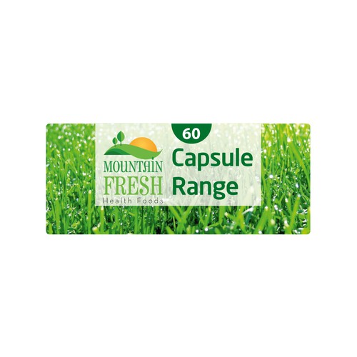 Designs | Capsule Bottle Label Design | Product label contest