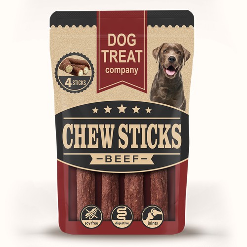 Designs | Pouch Design - Dog Treats | Product packaging contest