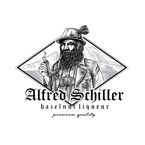 Designs | Design for Hazelnut Schnaps made in Bavaria | Logo & brand ...