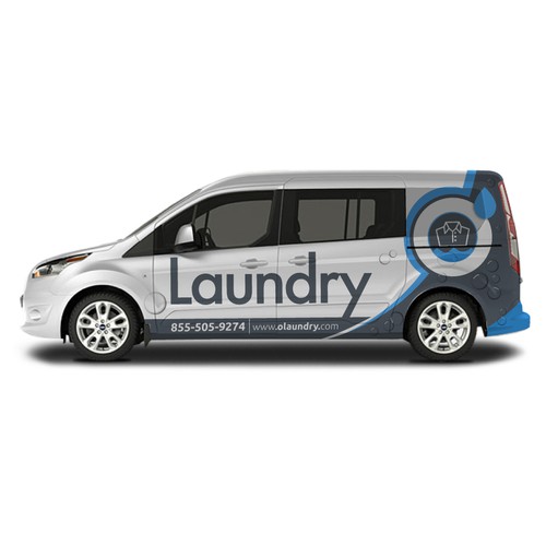 Design a van wrap graphic for a Laundry Pickup & Delivery service | Car ...