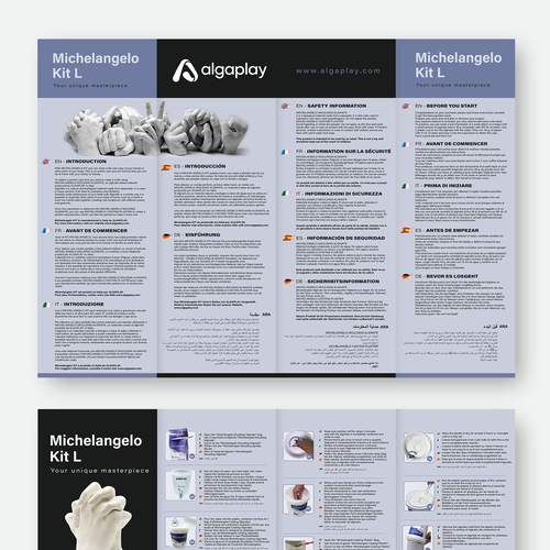 Designs | Michelangelo KIT L Brochure | Brochure contest