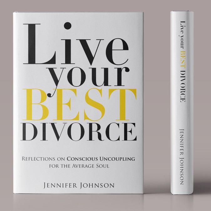 Book design for a FRESH perspective on divorce | Book cover contest