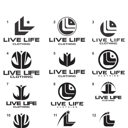 Create the next logo for Live Life Clothing | Logo design contest