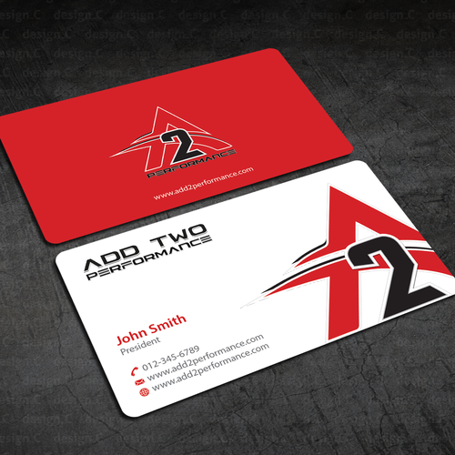 Professional Athlete Performance business card | Business card contest
