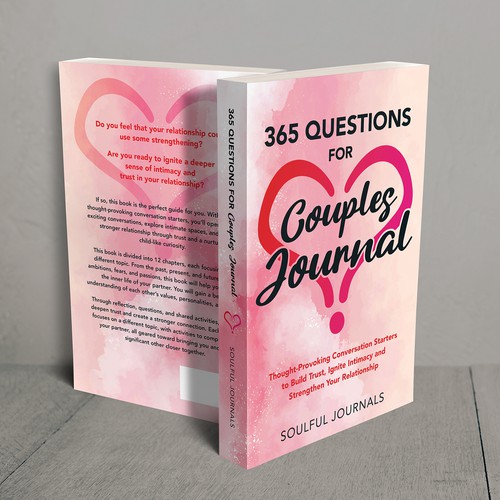 Designs | BOOK COVER: '365 Questions for Couples Journal' by Soulful ...